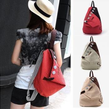 Girls Vintage Canvas Backpack on Luulla